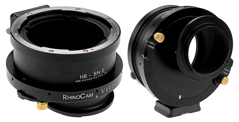 FotodioX RhinoCam Vertex Rotating Stitching Medium Format Lens Adapters ...