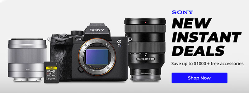 Sony USA Fall Deals add a7 III Discounts & More...