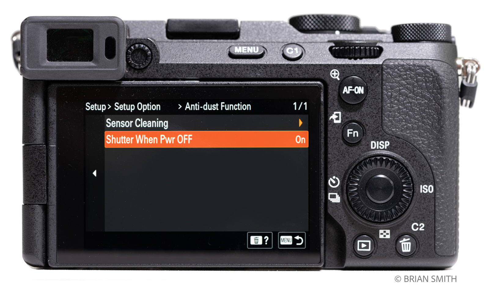 Setting Sony Mirrorless Cameras for Shutter Close with Power OFF with ...